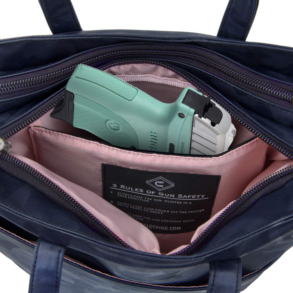 70812 GWG Adventure Cross-Body Purse Concealed Carry Navy Camo — M&M ...