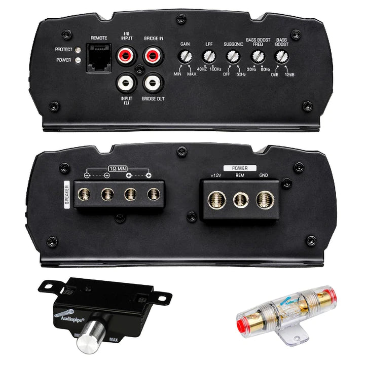 APMQ1300 Audiopipe Mini Monoblock Amplifier 1000 Watts RMS — M&M ...