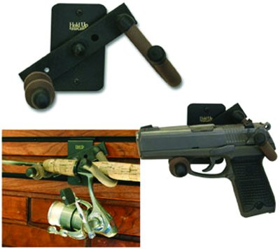 SW-HD09SW Pistol or Fishing Rod Holder Slatwall — M&M Merchandisers