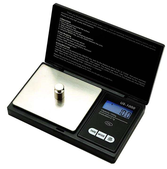 US-1000 US Balance Digital Scale 1000g x 0.1g — M&M Merchandisers