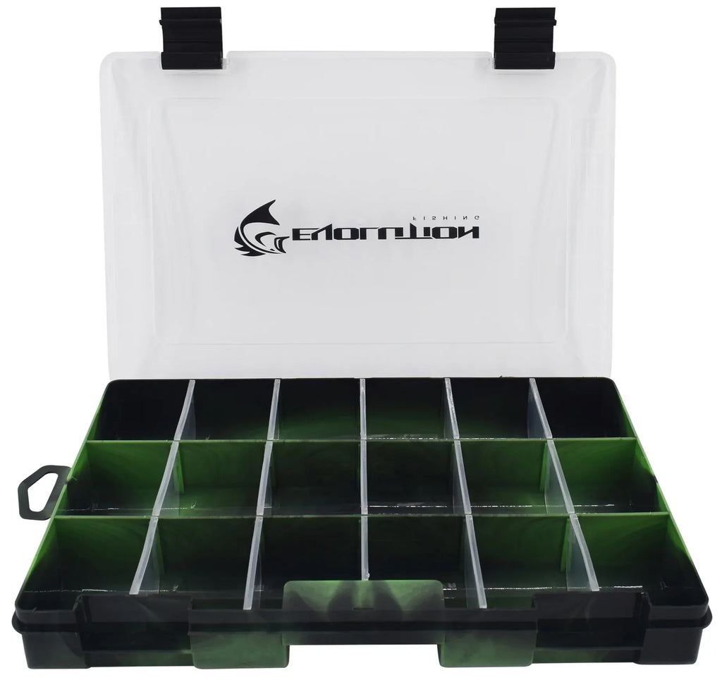 36004-EV Evolution Outdoors Drift Series 3600 Tackle Tray - Green — M&M ...