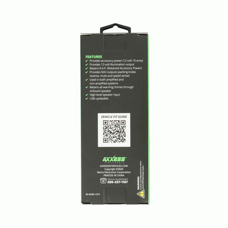 AXRC-CH1 Metra Axxess Ram 1500/2500/3500 2013-2017 Data Interface Non ...