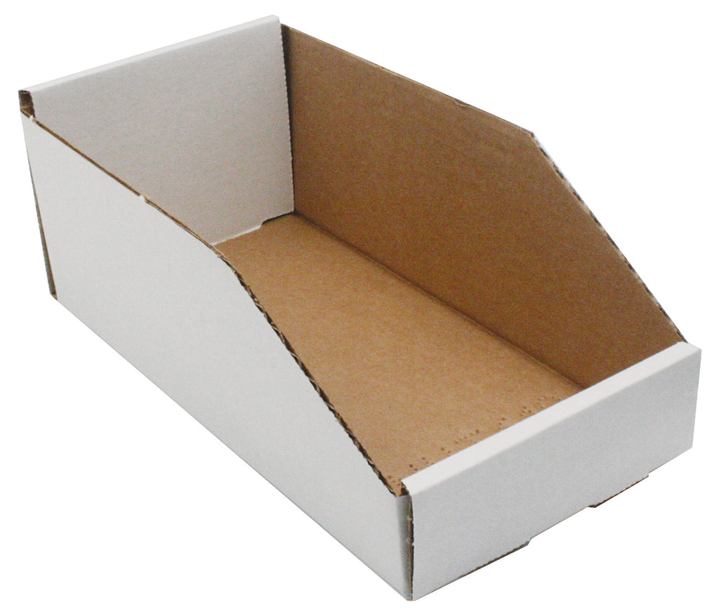 BOX3 Cardboard Bin Box 6in x 12in x 4.5in — M&M Merchandisers