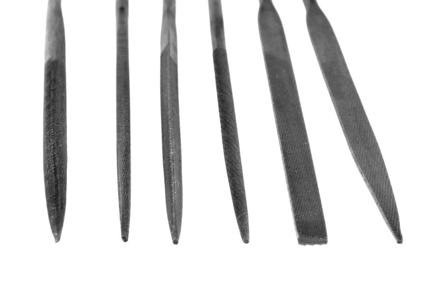 FILE 6 Piece Needle Jewelers File Set — M&M Merchandisers