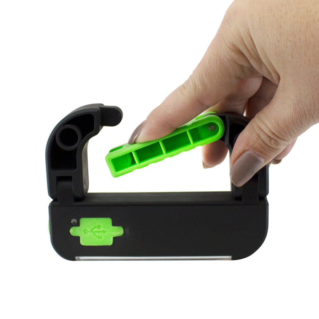 LA-LATCHLITE-8/32 COB LED Rechargeable Carabiner Light — M&M Merchandisers