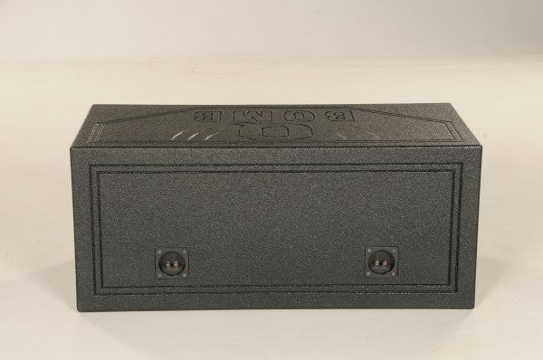 QP-QBOMB15V Qbomb Dual 15in Vented Box Painted Black — M&M Merchandisers